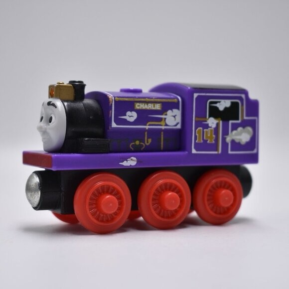Toys | Friends Wooden Railway Charlie Roll N Whistle Df21 Train Tank ...